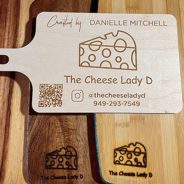 Custom Cheese Marker Tag Charcuterie Board Wood Cheese Labels Custom ...