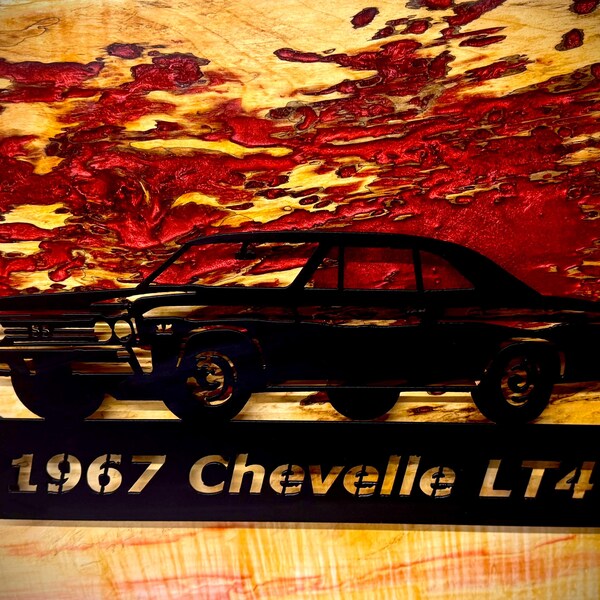 1969 Chevy Chevelle Convertible - Personalized Metal Sign- Man Cave ...