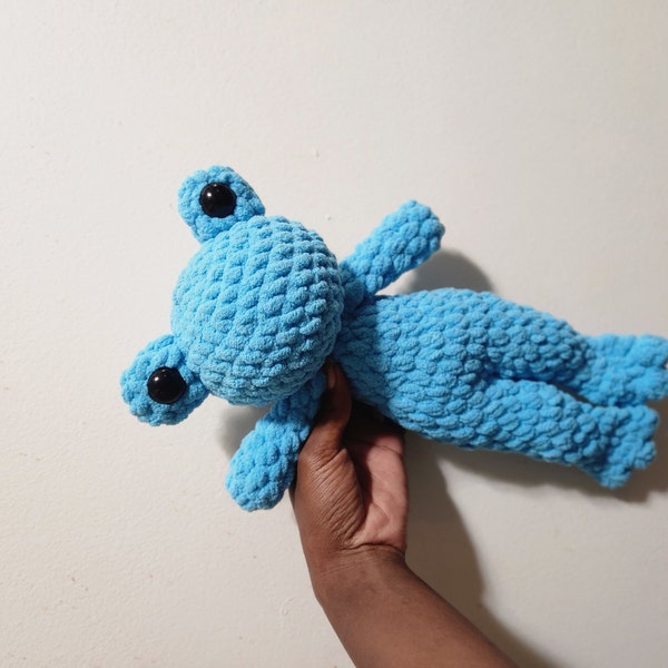 Moe the Frog Crochet Pattern PDF - Etsy