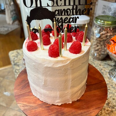 TV Inspired Birthday Cake Topper - Etsy