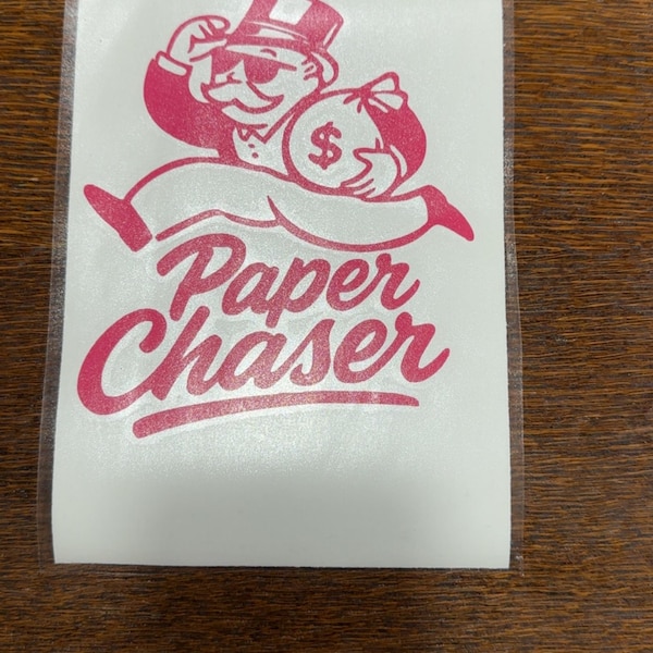 Paper Chaser PNG – Bold Hustle Money Bag Graphic for Stickers, Shirts ...