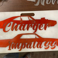 Plymouth Cuda Barracuda DXF and SVG Files Digital Download Plasma or ...