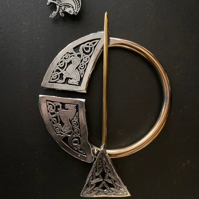 Extra Large Penannular With Celtic Horses . - Etsy