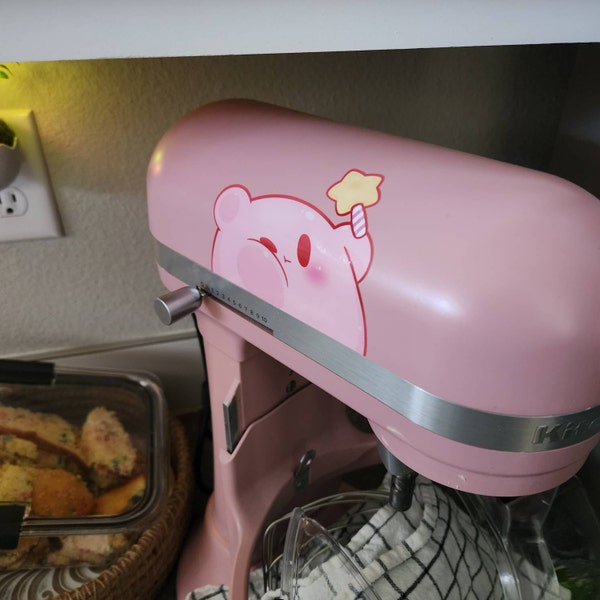 Kirbo Squishy Large Peeker Stickers | Cute Glossy Waterproof ...