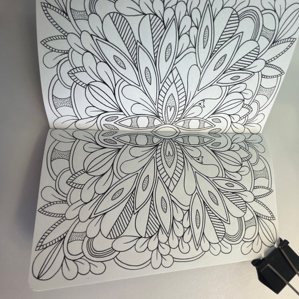 COLORING BOOK Volume 2 - Traveler's Notebook Insert 5 Sizes - Etsy