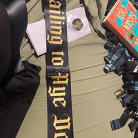 Here Lies My Single Life Sash, Bachelorette Sash, Gothicbride Party ...