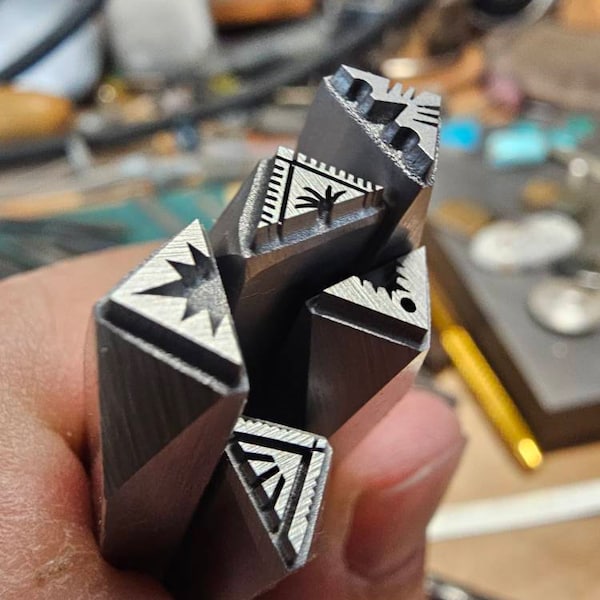 Steel Punches Curve Punch Half Round Jewelry Metal Stamping Tools DIY ...