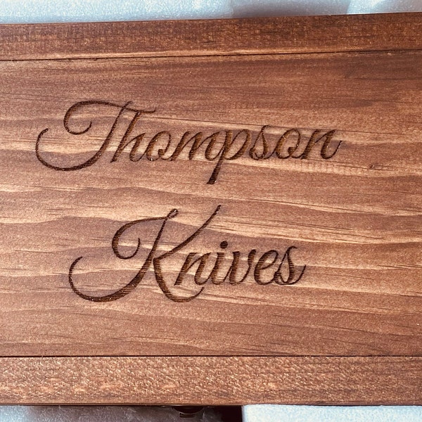 Pocket Knife Box With Removable Tray, Divided Knife Case, Gifts for Dad ...