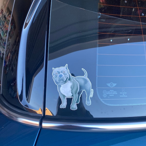 American Bully Vinyl Decal Sticker - Etsy