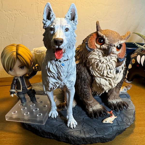 The Dark Urge Statue 3D Printed Gift for Gamer BG3 Figure Handmade Gift ...