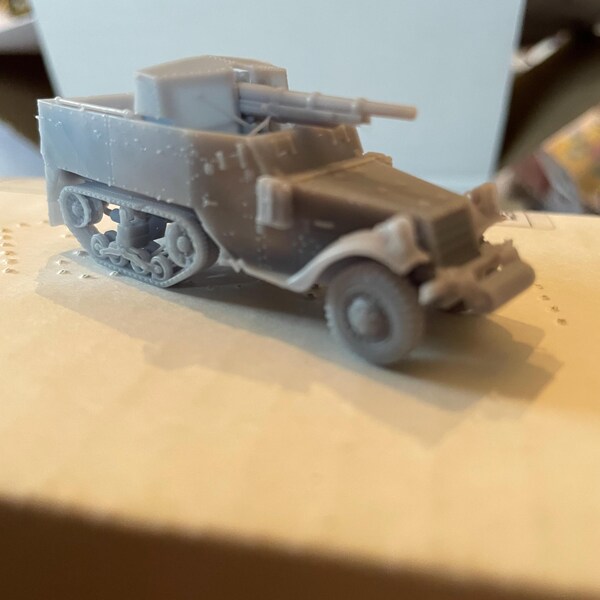 WWII ITALIAN - Breda 51 52 Coloniale Dovunque - 1/100 15mm 1/87 Ho 1/72 ...