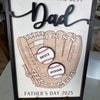Personalized Father's Day Gift, the Best Dad Sign, Family Sign, Father ...