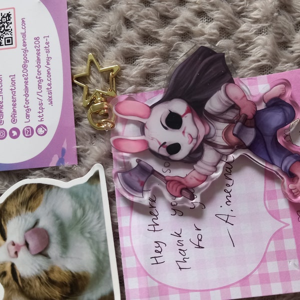 Leon and Ashley RE4 Keychain/charm Resident Evil - Etsy