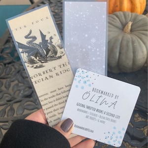 Mini Bookmarks - Etsy