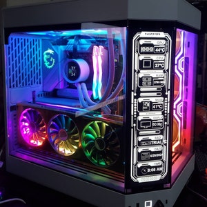 SENSOR PANEL TEMPLATE 515 X 1920 12.6 Displays for Uses With Aida64 - Etsy