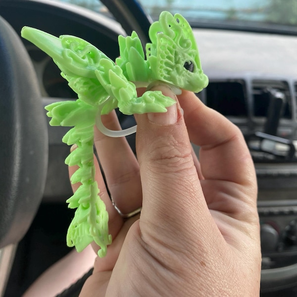 Dragon Straw Topper - Etsy