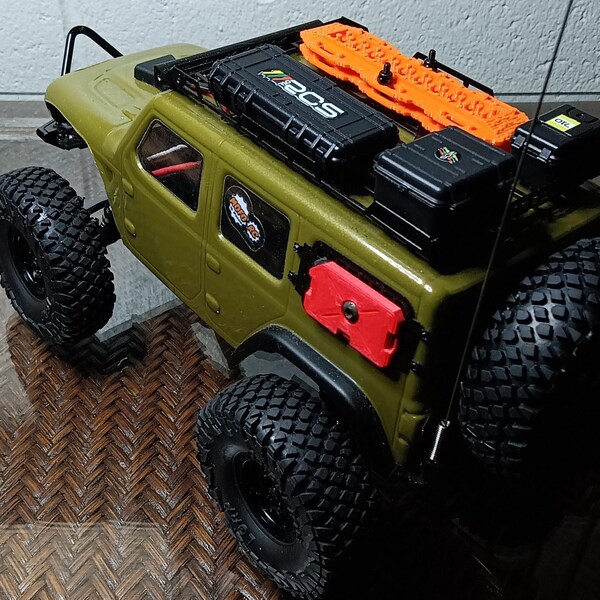 1/24 Micro Hoist Car Lift for Axial SCX24 ECX Barrage Rgt RC4WD ...