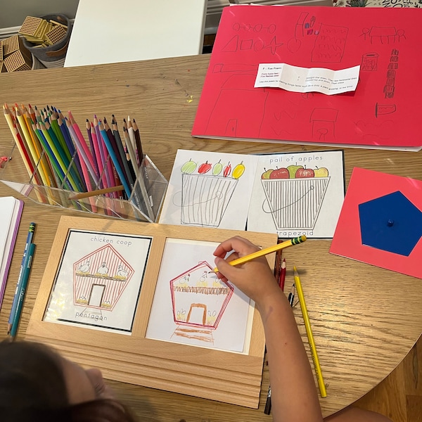 Montessori Metal Inset Design Cards- Arctic and Antarctica Themed - Etsy