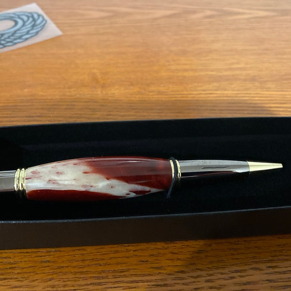 Executive Pen Kit Chrome 24 Kt Gold Gunmetal or Bushings Lathe Turning ...