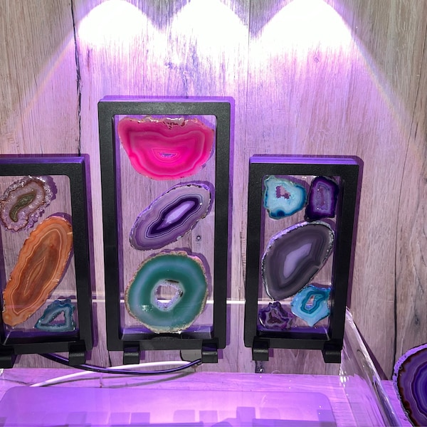 3D Gem and Crystal Rectangular Suspension Display Cases - Etsy