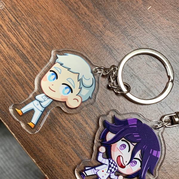 DR V3 Boys Keychains, Shuichi Saihara, Kokichi Ouma, Kaito Momota K1-B0 ...