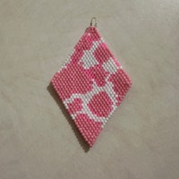 Bear Paw Forest Native Brick Stitch Earrings Pattern PDF Instant ...