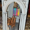 Book Nook DIY Kit Gothic Crypt Book Nook DIY Kit Cemetary Book Nook DIY ...