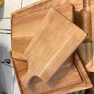 Handmade Hardwood Revolving Tie/necklace/mask Rack Space Saving Closet ...