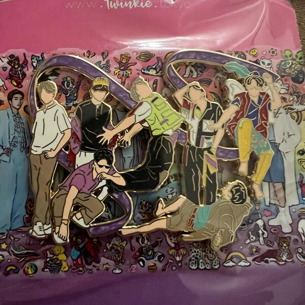 BTS OT7 Mic Drop Enamel Pin Pearl Hard Enamel PROOF Love Yourself - Etsy