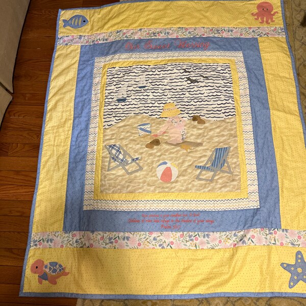 Beach Babies 1 Quilt Block Pattern - Etsy