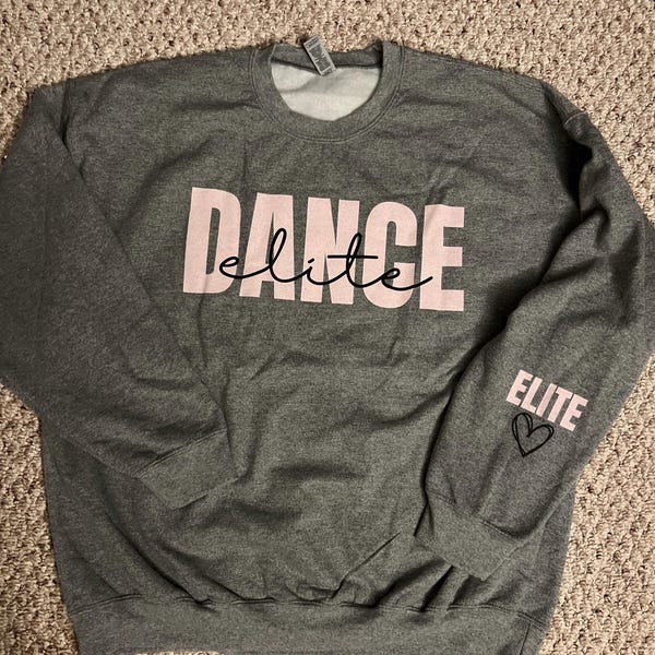 Go Team Yay Sports Sweatshirt, Collegiate Crewneck Sweater, Simple ...