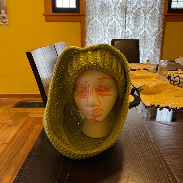 Half & Half Crochet Ski Mask Pattern | Balaclava PDF | Beginner ...