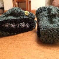 Tiger 1 Slipper Crochet Pattern, Diy Crochet Tank Slippers, Panzer Tank ...