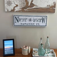 Nautical Flag Welcome Sign, Coastal Wall Decor Sign, Vintage Nautical ...