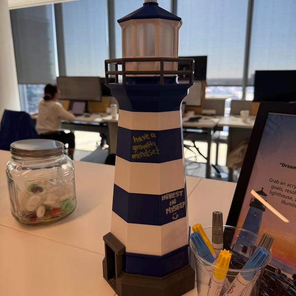 The Indoor / Outdoor Lighthouse With Lighted Beacon - Etsy