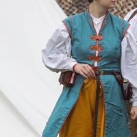 Female Fantasy Tabard Vest With Lacing - PDF Pattern for Instant ...