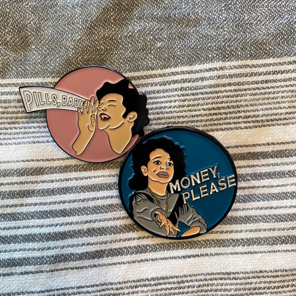 Jean Ralphio Parks and Rec Pills Baby the Worst Enamel Pin - Etsy