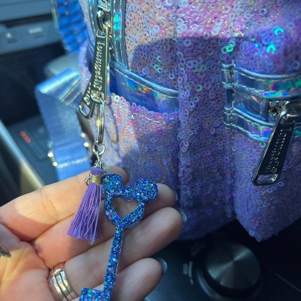 Wicked Earrings-glitter Resin Earrings-elphaba/glinda-pink/green-dangle ...