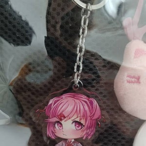 Doki Doki Literature Club Charms DDLC Keychains Monika Charm Natsuki ...
