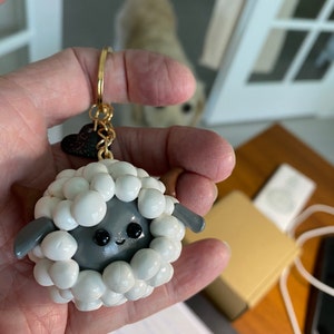 Fire Demon in a Pan / Handmade Artisan Clay Polymer Clay Keychain Anime ...