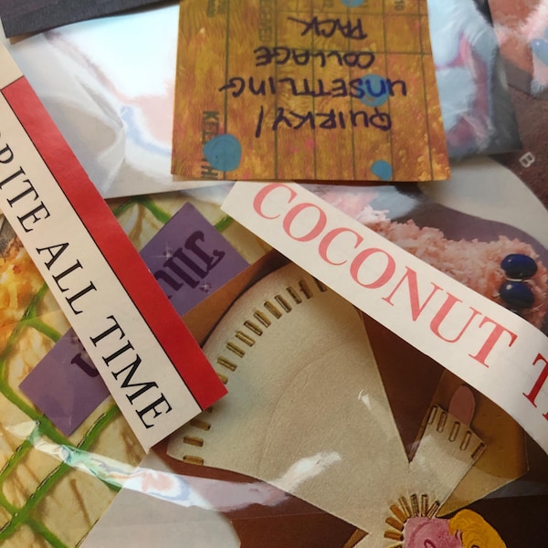 Custom/variety Collage Pack: Mixed Media Ephemera for Art Journaling - Etsy
