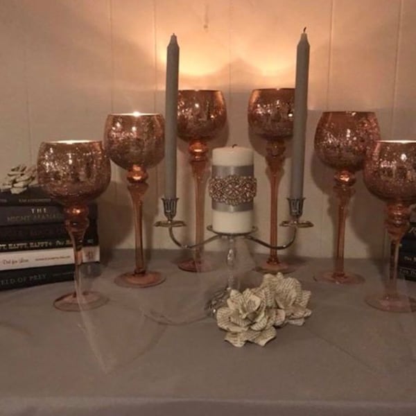 Candelabra Style Wedding Unity Candle Holder Stand Silver - Etsy