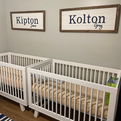 Nursery Name Sign Above Crib Name Sign Personalized Nursery - Etsy
