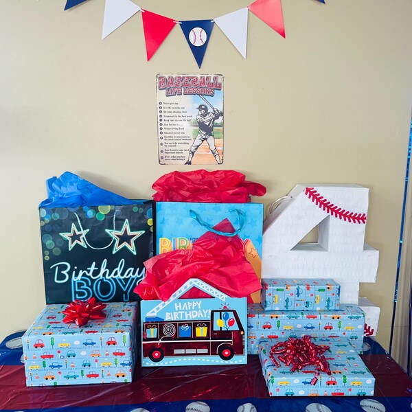 Number 2 Two Baseball Pinata, 2nd Birthday Party Decor - Etsy