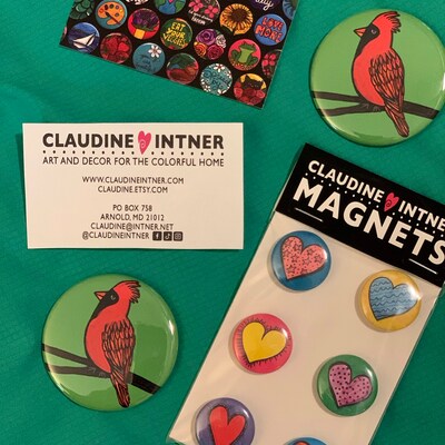 Smile Magnets or Pins Emoticons, Emoji Smiley Face Pinback Button Set ...