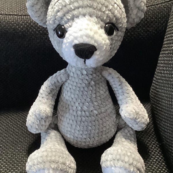 Noah the Bear Crochet Pattern - Etsy