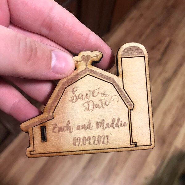 Barn Save the Date Magnets - Etsy