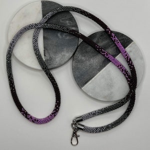 Green Serpent Bead Crochet Necklace Kit Statement Jewelry Python ...