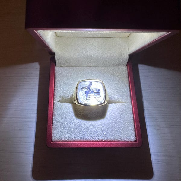Custom Logo Signet Ring: Personalized Sterling Silver Brand Ring - Etsy