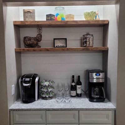 HEAVY-DUTY Floating Shelves, Rustic Shelf, Kitchen Shelves - Etsy